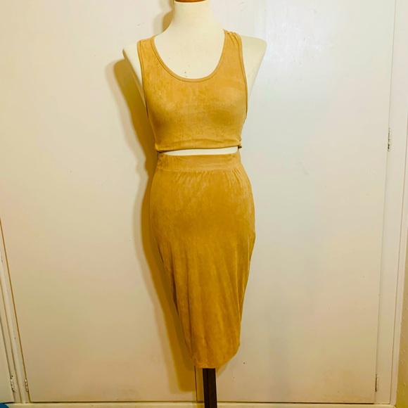 Ktoo | Dresses | Ktoo Crop Top Skirt Set Dress | Poshmark